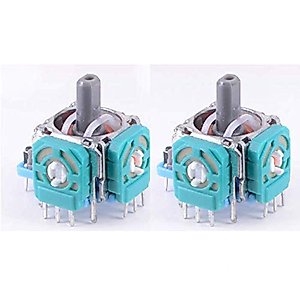 3D Rocker Joystick Analog Joystick Module Thumb Stick for PS4 /PS4 Slim /PS4 Pro/Xbox ONE Wireless Controller 2pcs