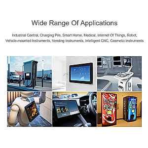 XYGStudy 10.1inch Capacitive Touch IPS Panel Display LCD (F) 1024 × 600 Resolution Toughened Glass