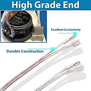 NuIth Speaker Wiring Harness Adapter 72-5512 Connector for 1989-2010 Ford F150, Lincoln Town Car Mazda Miata, Mercury Cougar Vehicles Aftermarket Door Speaker Wire Plug Replacement