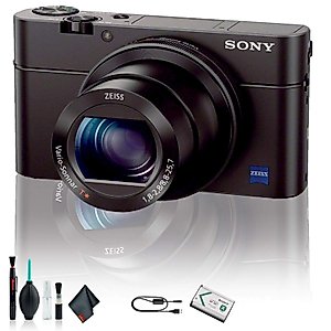 Sony Cyber-Shot DSC-RX100 IV Camera DSCRX100M4/B Starter Kit