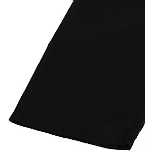 Dickies Women's Signature Elastic Waist Scrubs Pant, Black, Medium