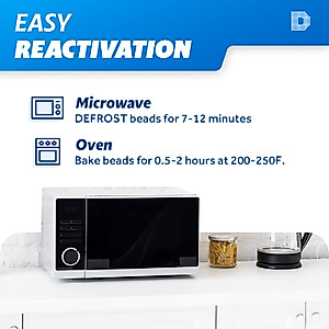 Dry & Dry [1.5 LBS] Premium Pure & Safe White Silica Gel Beads(Industry Standard 3-5 mm) Silica - Rechargeable Silica Beads, Silica Gel, Desiccant Beads