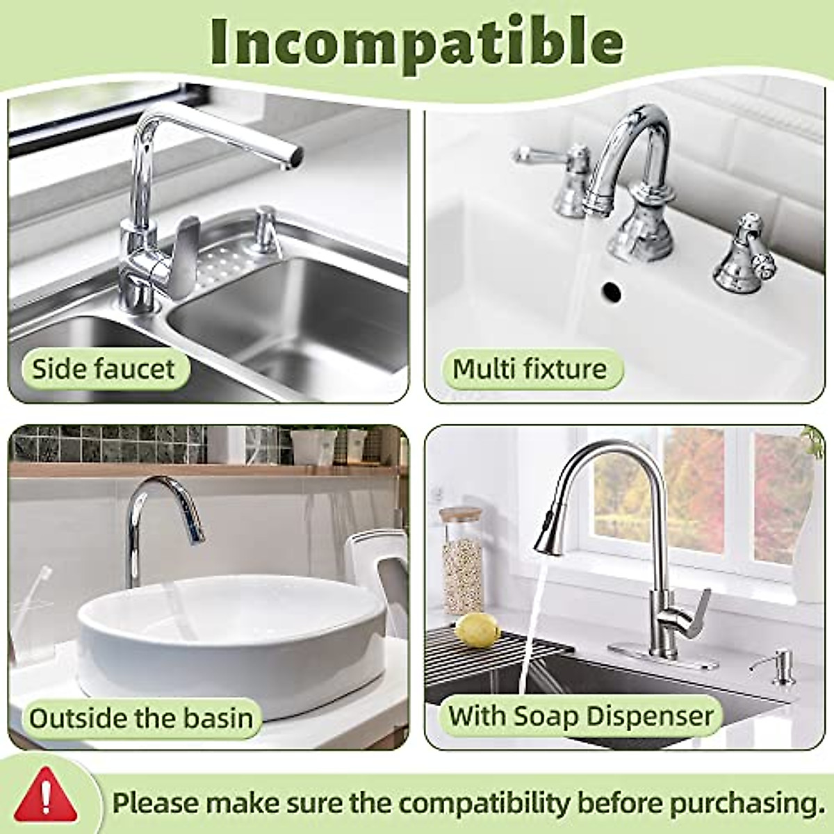 LOPNUR Faucet Mat for Kitchen Sink, 15”x 5” Kitchen Sink Splash Guard Behind Faucet, Sink Faucet Absorbing Mat for Kitchen & Bathroom, Washable Microfiber Faucet Splash Guard for Sink【Grey, 2 Pack】