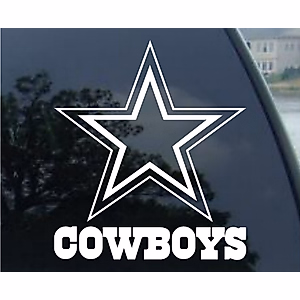 Crawford Graphix Dallas Cowboys 18" Sticker Decal