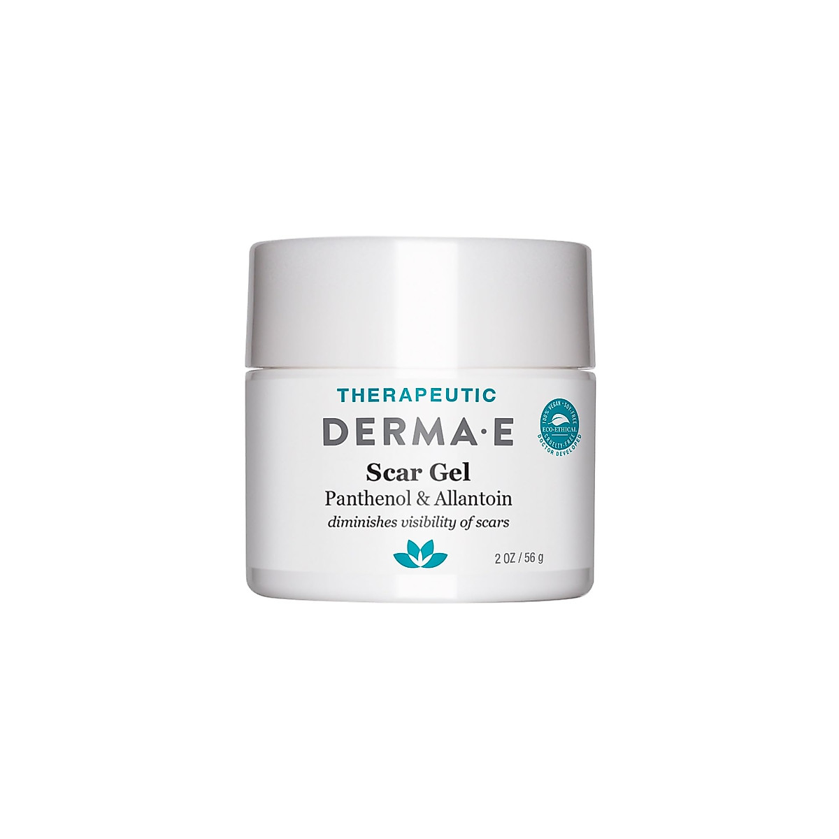 Derma E Scar Gel – Scar Treatment for Face – Hydrating Gel for Acne Scars, Burns & Stretch Marks with Panthenol & Allantoin, 2 oz