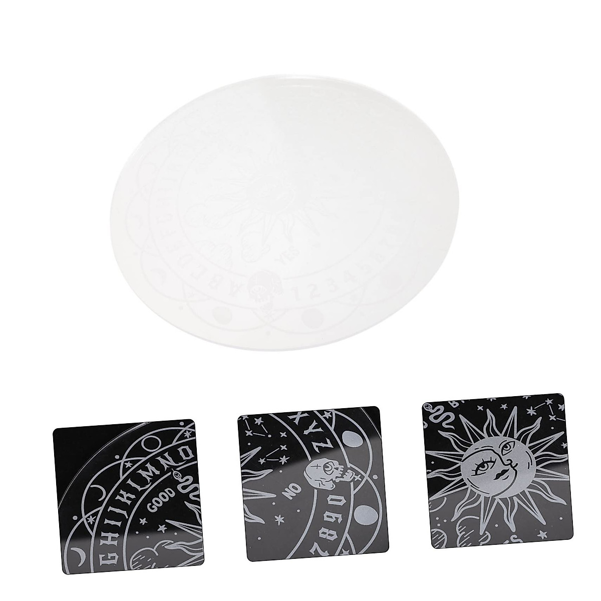 Pendulum Dashboard Divination Pendulum Board Divination Message Board Table Divination Board Divination Tools Decorative Divination Board Acrylic Board Pendulum Board Decoration