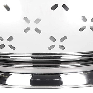 Lindy's metal colander, 8-quart, silver