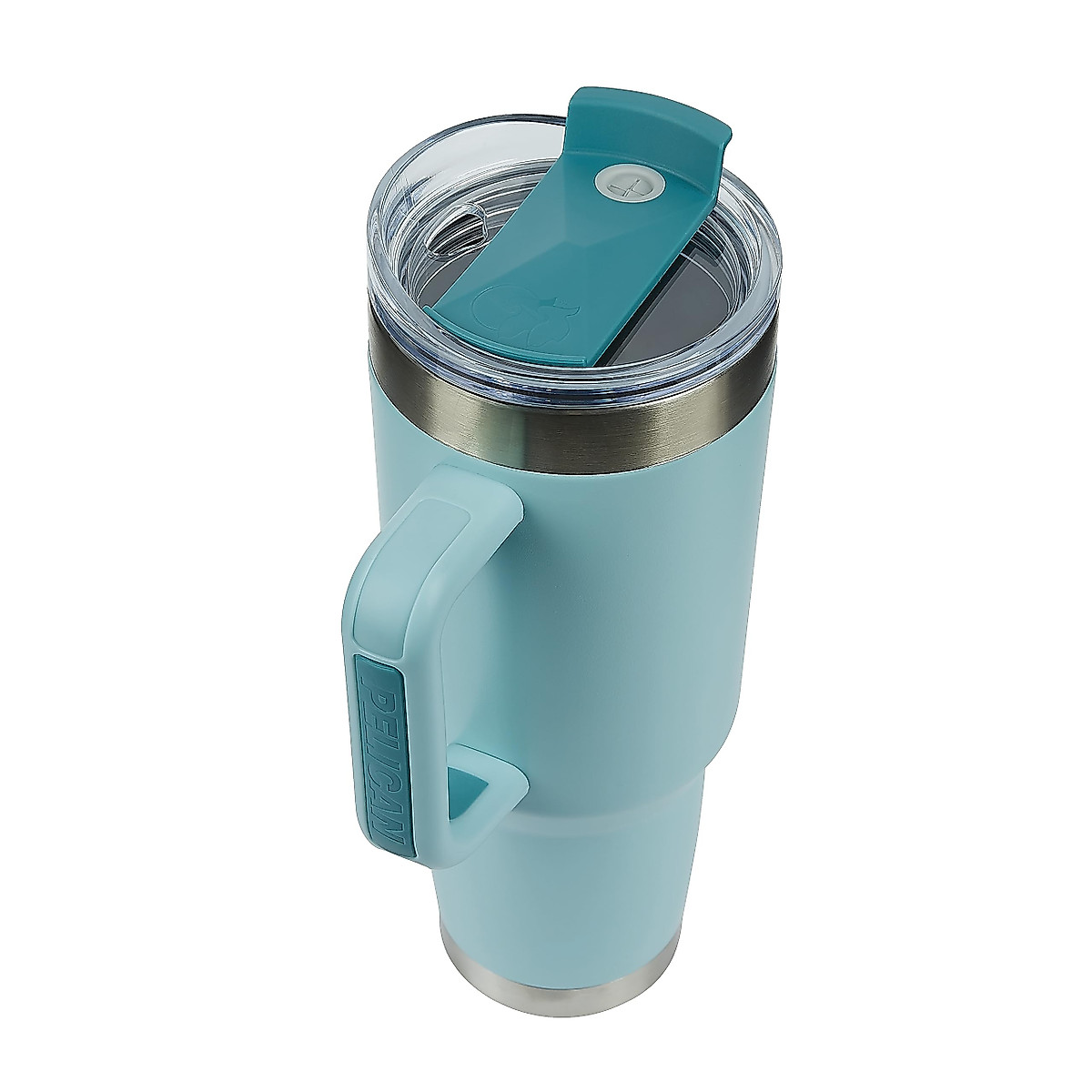 Pelican Hydration Pelican Porter™ 40 oz Vacuum Insulated Tumbler - Recycled Stainless Steel Double Wall Travel with Dual Lid, Powder Coated Insulated Coffee Mug For Hot Cold Drinks, Breeze