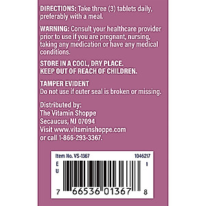The Vitamin Shoppe Alfalfa 500 MG - Natural Green Food Supplement, Nature's Superfood - Antioxidant Green Superfood (250 Tablets)