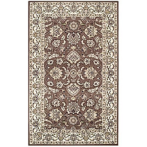 Superior Lille Area Rug, 4' x 6', Brown