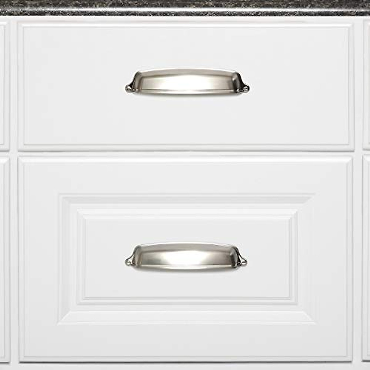 Austin & Mills AM-CH103, Satin Nickel, Square Bin Cup, 5-Pack