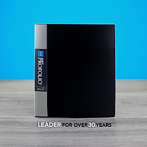 Itoya Profolio Series 8 1/2 X 11 Inch Art Presentation Portfolio (12 Two-Sided Pages)