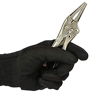 IRWIN VISE-GRIP Original Locking Pliers, Long Nose, 4-Inch (1602L3),Silver,100mm