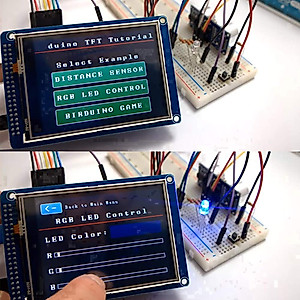 NEXTION 3.2 inch ILI9341 TFT Display + LCD Mega Shield Expansion