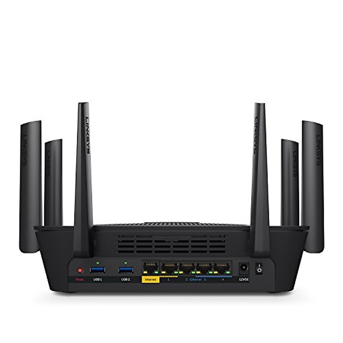 Linksys WiFi 5 Router, Tri-Band, 3,500 Sq. ft Coverage, 25+ Devices, Speeds up to (AC4000) 4.0Gbps - EA9300