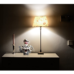 KllLAS Handmade Art Cat Teapot Statues Devil Cats Imitation Teapot Decor Sculpture - Home Desktop Shelf Ornaments Decorative Creative Resin Crafts for Living Room, Bedroom, Office(5.9in)