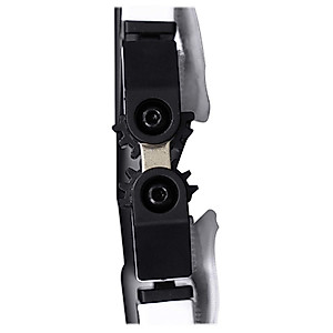 Rockville RFAAW DJ Event Facade Light Weight Metal Frame Booth+Travel Bag+Scrim,White