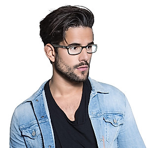 Ray-Ban RX5150 Rectangular Prescription Eyeglass Frames, Havana On Transparent Azure/Demo Lens, 50 mm