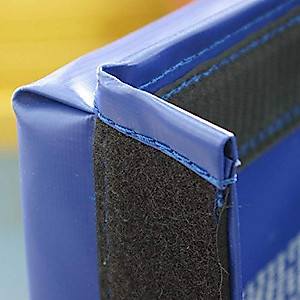 Greatmats Gym Mats 5x10 Ft x 2 Inch, Folding Mats for Martial Arts, Home Exercise Mats, MMA Mats (Blue)