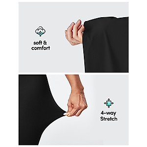 IUGA High Waisted Leggings for Women Running Workout Leggings with Inner Pocket Yoga Pants for Women Black