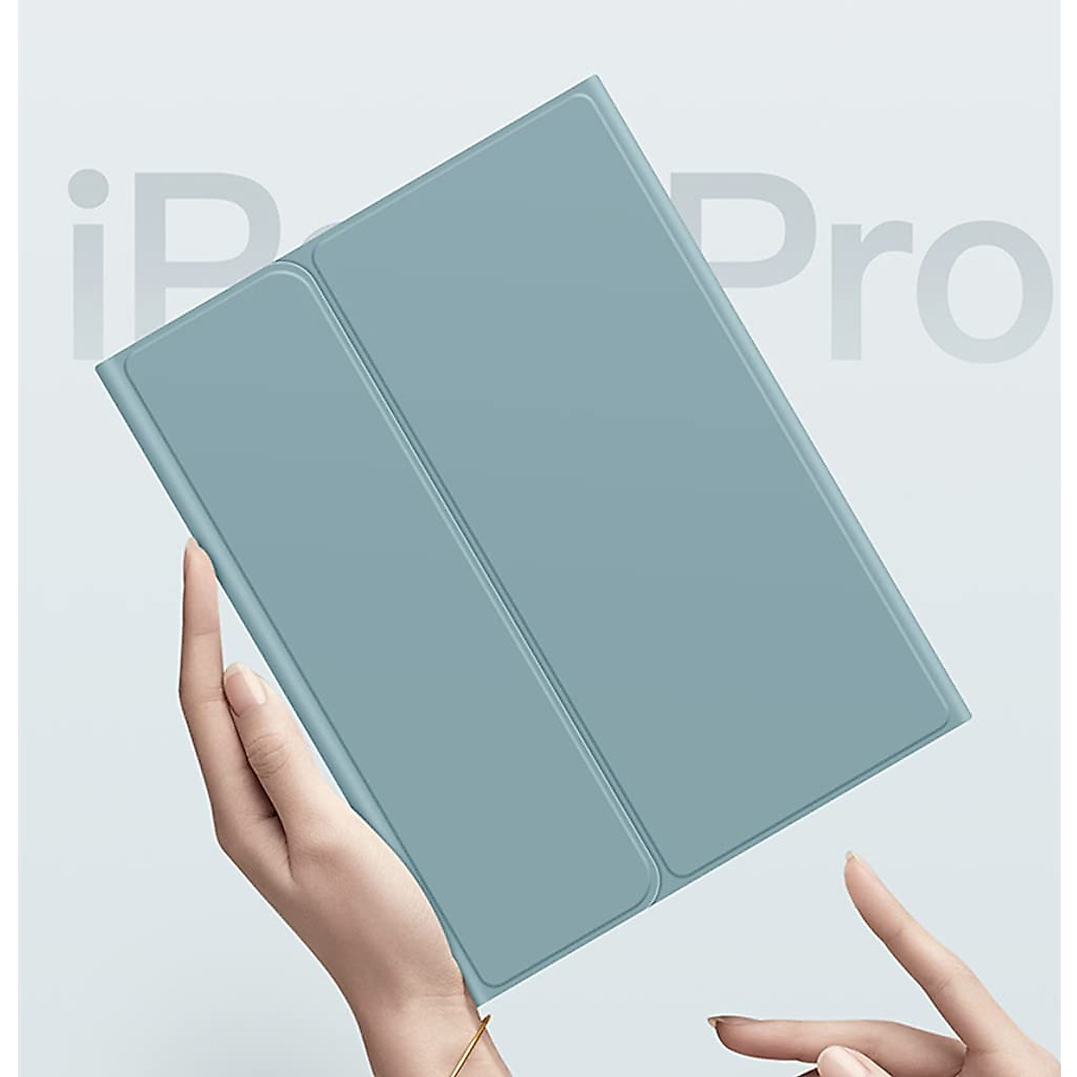 Keyboard Case for Lenovo Tab M10 Plus 3rd Gen 2022 Release, Round Keys Detachable Wireless Bluetooth Keyboard Case for (Model: TB125FU / TB128FU / TB128XU), Teal