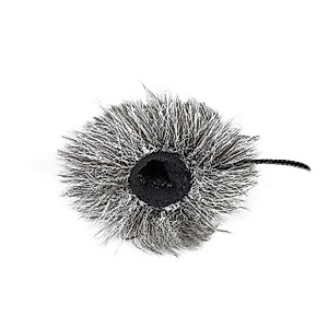 Saramonic Furry Windscreen for Saramonic SR-XM1, SmartMic, SmartMixer & CaMixer Microphones (XM1-WS),Black