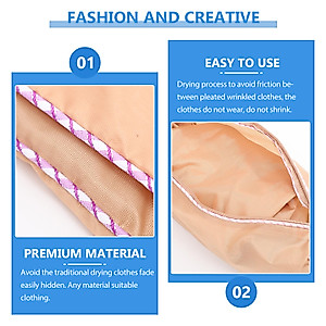 Uonlytech 1pc Dry Clothes Bag Travel Drying Rack Folding Dish Drying Rack Folding Clothes Heated Clothes Dryer Portable Tumble Dryer Portable Drying Machine Foldable Apartment Clothes Dryer