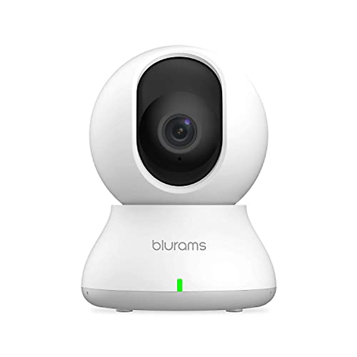 blurams Security Camera, 2K Indoor Camera 360-degree Pet Camera for Home Security w/ Motion Tracking, Phone App, 2-Way Audio, IR Night Vision, Siren, Works with Alexa & Google Assistant