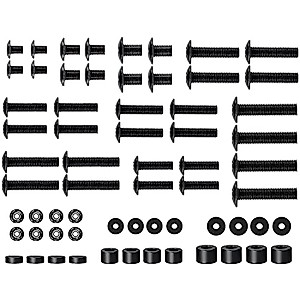 Mounting Dream TV Mounting Hardware TV Mount Screws Kit Comes with M4, M5, M6, M8 TV Mount Screws, Includes Spacers and Washers, Fits Any TVs Up to 82 Inch, Works with Any TV Wall Mount MD5754