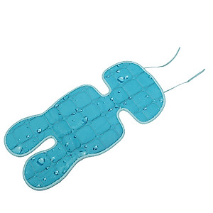 NUOBESTY Baby Seat Liner Ice Silk Infant Baby Stroller Mat Ice Silk Mesh Seat Pad Breathable Cushion LinerAnti- Slip Seat Cooler Summer Cushion for Stroller and Car Seat