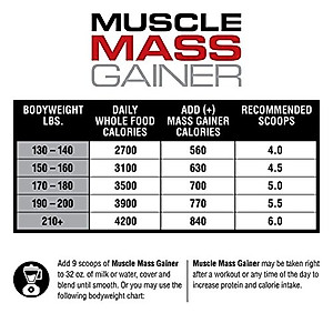 Labrada Nutrition Muscle Mass Gainer, Chocolate, 6 Pound (Packaging May Vary)