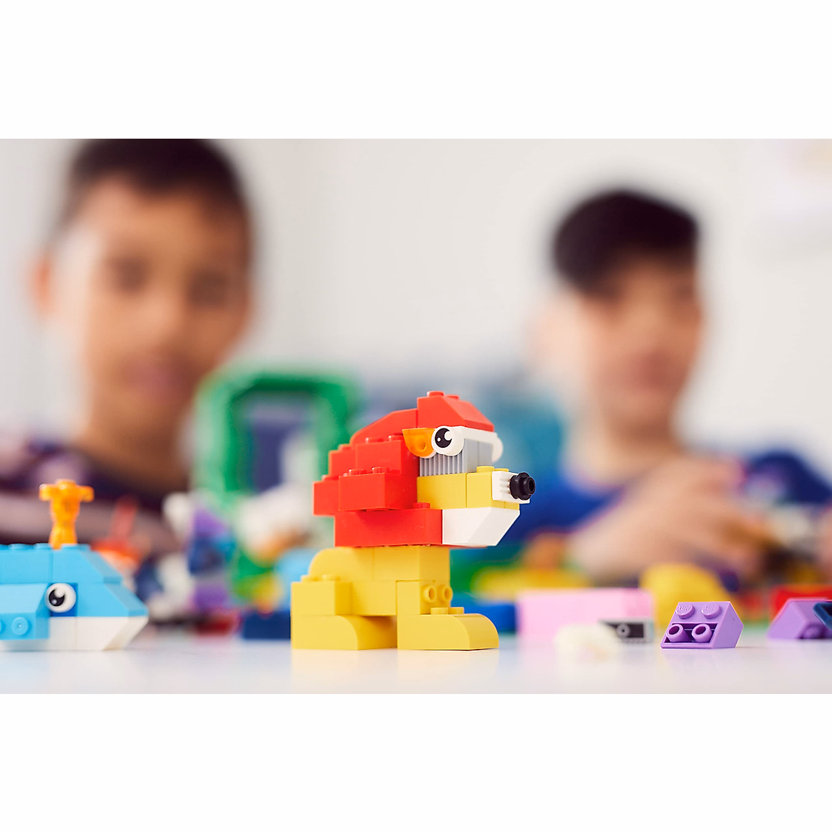 Max Build More Construction Themed 100 Pc Brick Set (3 Pack) by ZURU Over 300+ Toy Building Blocks, 3 Models to Build, Dragon Attack, Green Castle, and Space Car (Compatible with Major Brands)