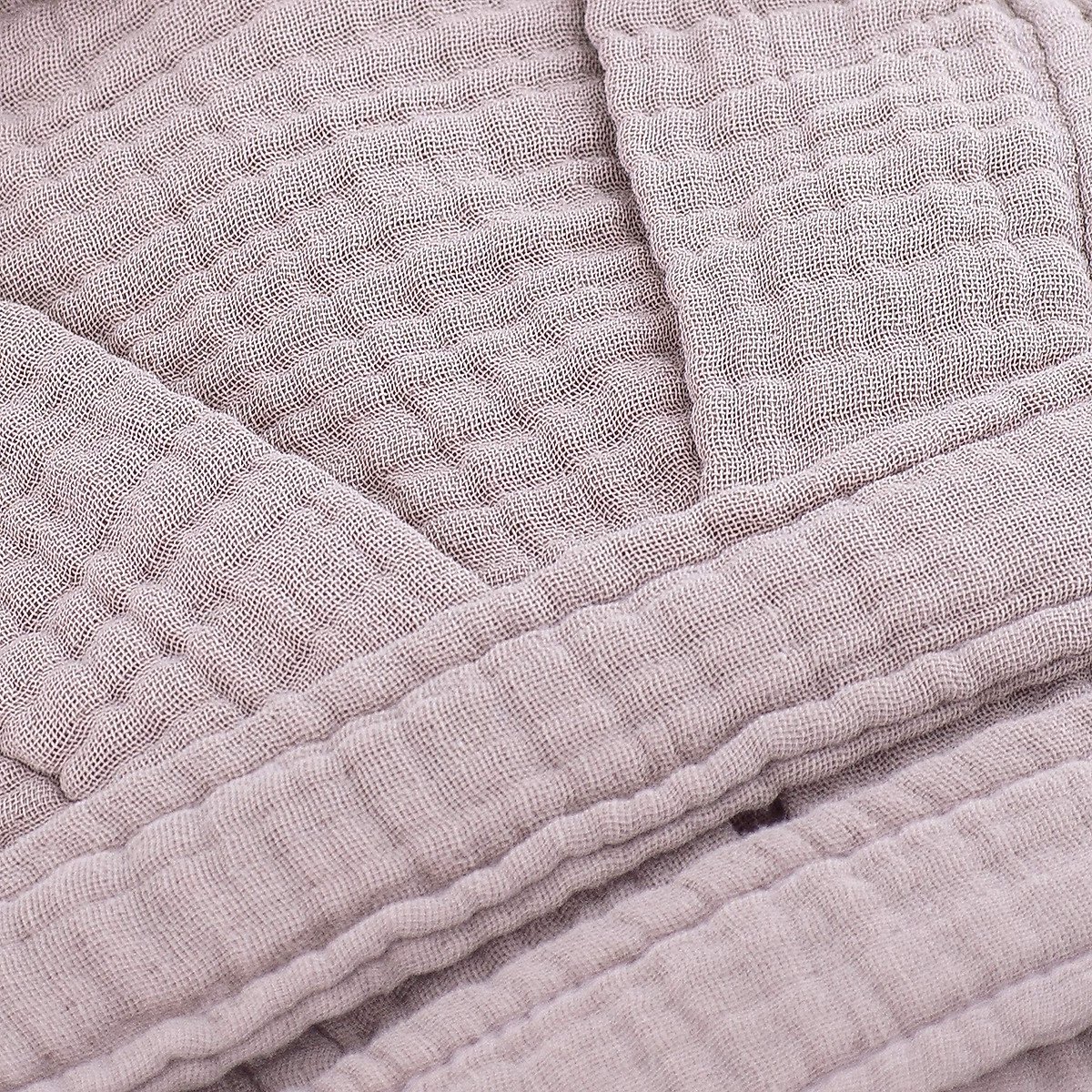 ORMES Muslin Unisex Bathrobe Women & Men, Turkish 100% Cotton Kimono Lightweight Robe | Long Robes Soft, Absorbent, Spa robes