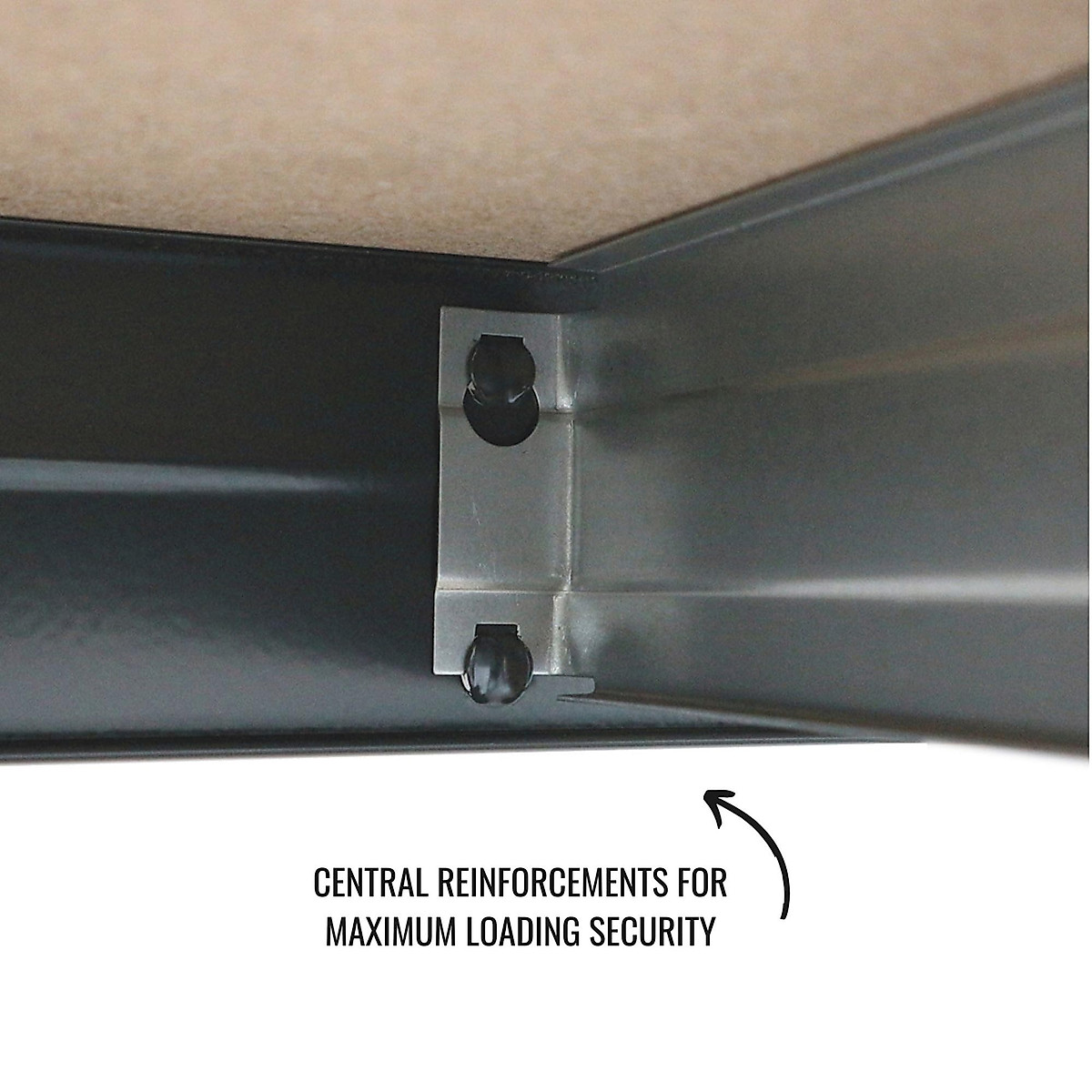 AR Shelving Heavy-Duty Garage Shelving, 5-Shelf Unit, 800-Lb. Capacity Per Shelf, 36in.W x 18in.D x 70in.H, Model# TR18C505KGEDD9G00