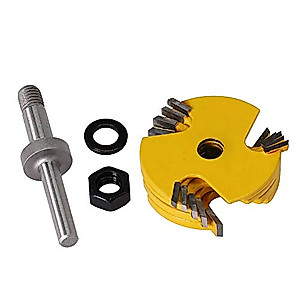 Meihejia 1/4 Inch Shank Slot Cutter Router Bit Set - 6 Size