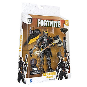 Fortnite Legendary Series, 1 Figure Pack - 6 Inch Sentinel (Dark) - Action Figure - Includes 7 Accessories