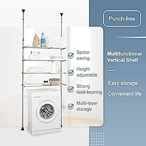 DAHOOMII Over The Toilet Storage Shelf Laundry Room Organizer Rack 0777-26 0