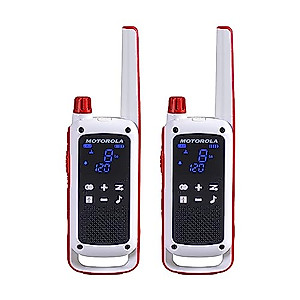 Motorola Solutions Red Cross T478 Talkabout White Rechargeable Emergency preparedness 35-Mile 2-Way Radio