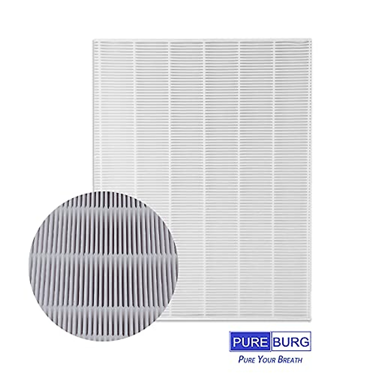 PUREBURG C545 Replacement True HEPA Filter Set Compatible with WINIX PlasmaWave P150 and B151, C545 Air Purifiers, Part Number Filter C / 113050, Filter S / 1712-0096-00,H13 Activated carbon