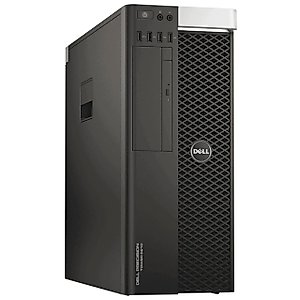 Dell Precision T5810 Mid-Tower Workstation - Intel Xeon E5-1620 v3 3.5GHz 4 Core Processor, 16GB DDR4 Memory, 4TB HDD, Nvidia Quadro K2200 Graphics Card, Windows 10 Pro. (Renewed)