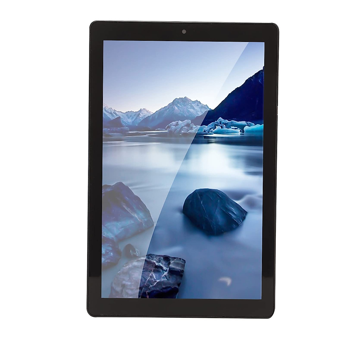 Portable Tablet, Octa Cores 1960x1080 10.1in Tablet Rear 13MP Black 100 to 240V for Business for Adults (EU Plug)