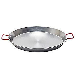 Garcima 18-Inch Carbon Steel Paella Pan, 46cm