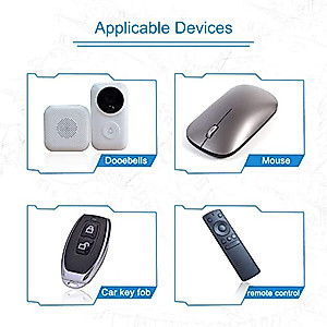 【5-Year Warranty】SURPOWER A23 23A 23AE 12v Alkaline Battery A23s -5 Pack