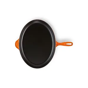 Le Creuset Enameled Cast-Iron 15.75 Inch Oval Skillet, Flame