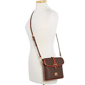 Dooney & Bourke Handbag, Pebble Grain Holly Bag Crossbody - Brown Tmoro