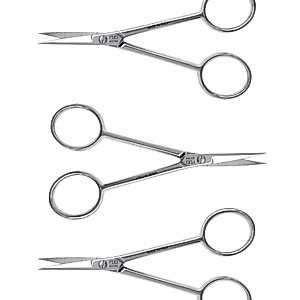 RBB Mustache Beard Scissors Straight 4 in