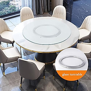 SinSed Aluminium Turntable Bearing,Lazy Susan Bearing Aluminum Turntable Ball Bearing for Dining-Table and Workbench