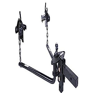 Husky 31423 Round Bar Weight Distribution Hitch with Bolt-Together Ball Mount/Shank Assembly 1200 Lbs Max Tongue