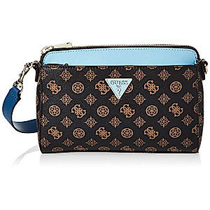 GUESS Maddy Crossbody Brown/Blue One Size