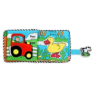 Discovery Farm Soft Cloth Lift-the-flaps Book - Lamaze